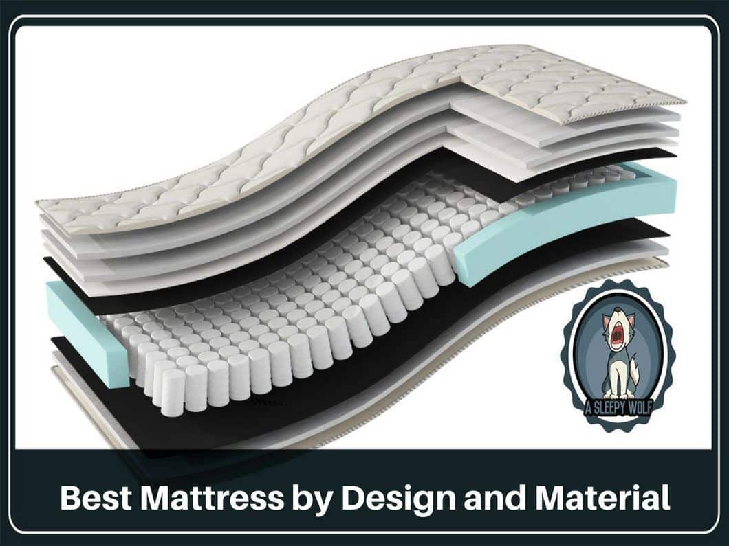 Top 8 Best Mattresses by Design and Material [Updated for 2019]